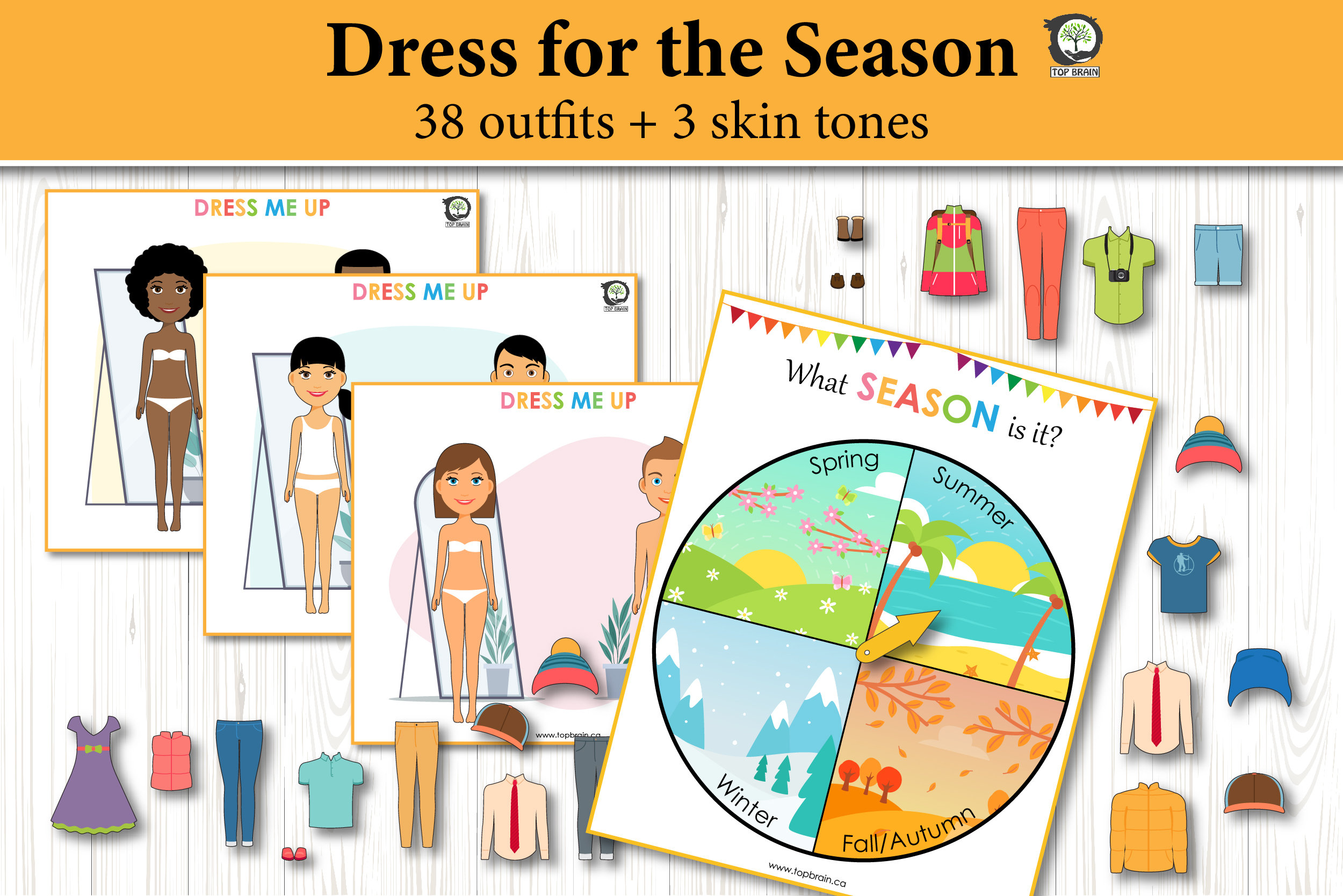 Seasons Diagram For Kids