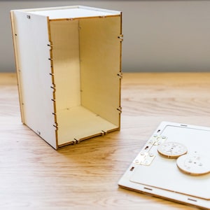 3D Wooden Safe Kit for Kids, Kids DIY Craft Kit, Self Assembly Wood ...