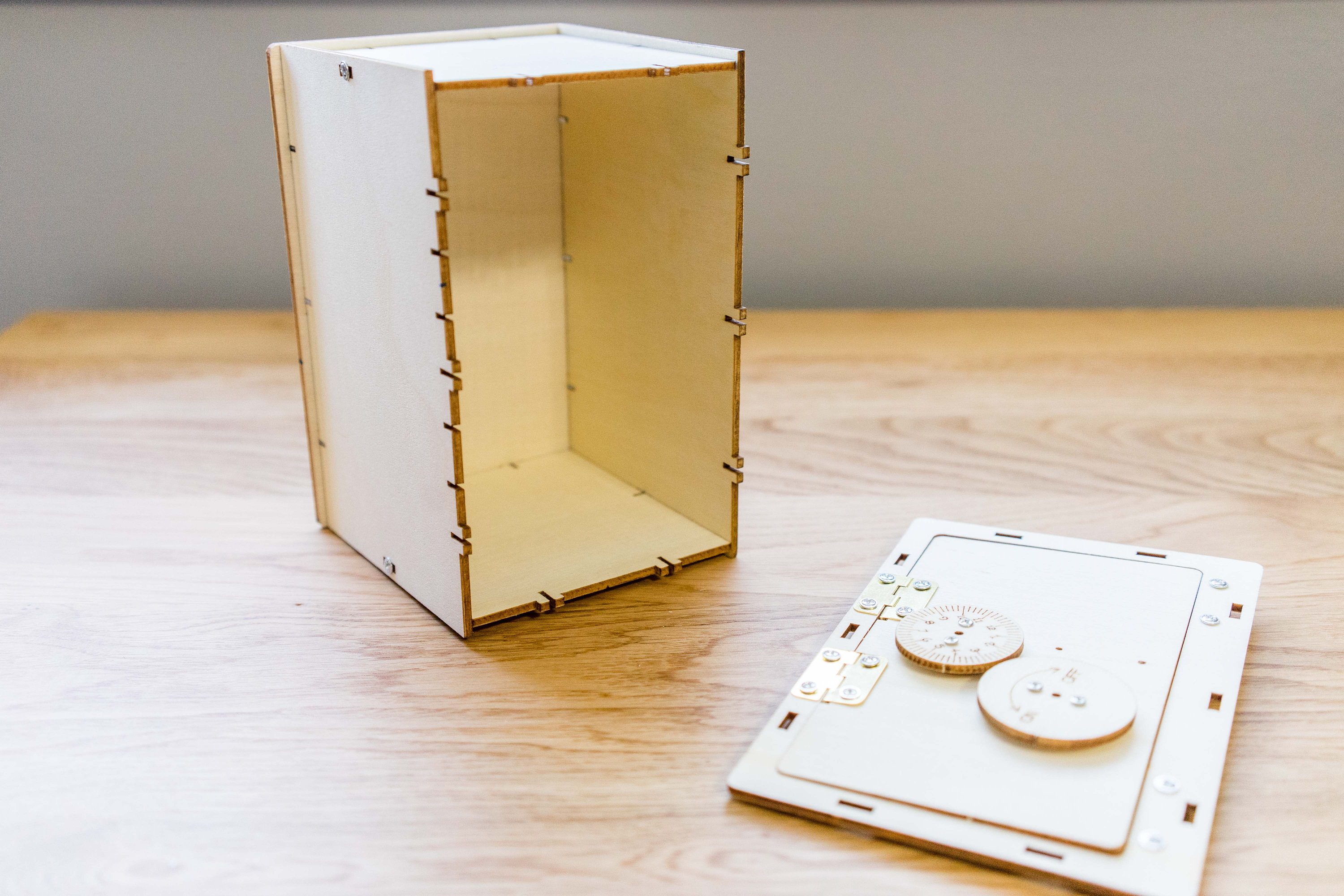 3D Wooden Safe Kit for Kids, Kids DIY Craft Kit, Self Assembly Wood ...