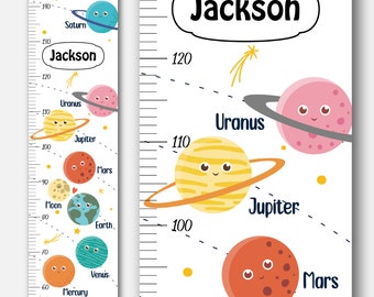 Solar System Chart | Etsy
