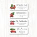 Personalized Christmas Return Address Labels, Holiday Address Stickers ...