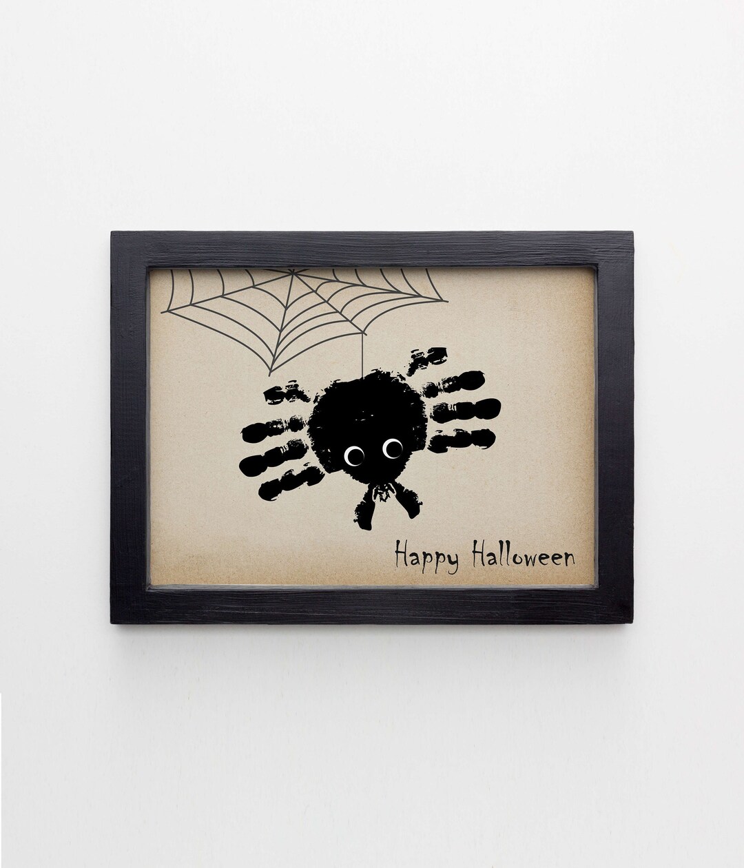 Halloween Handprint Art Spider Baby Halloween Handprint Art - Etsy