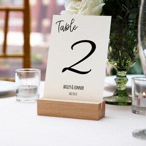 Printable Table Numbers, Editable Wedding Table Number Cards Template ...