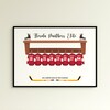 Personalized Ice Hockey Family Print, Hockey Wall Decor Print, Gift for ...