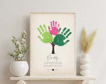 Handprint Tree Art, Toddler Handprint, DIY Kid Craft, No Matter How ...