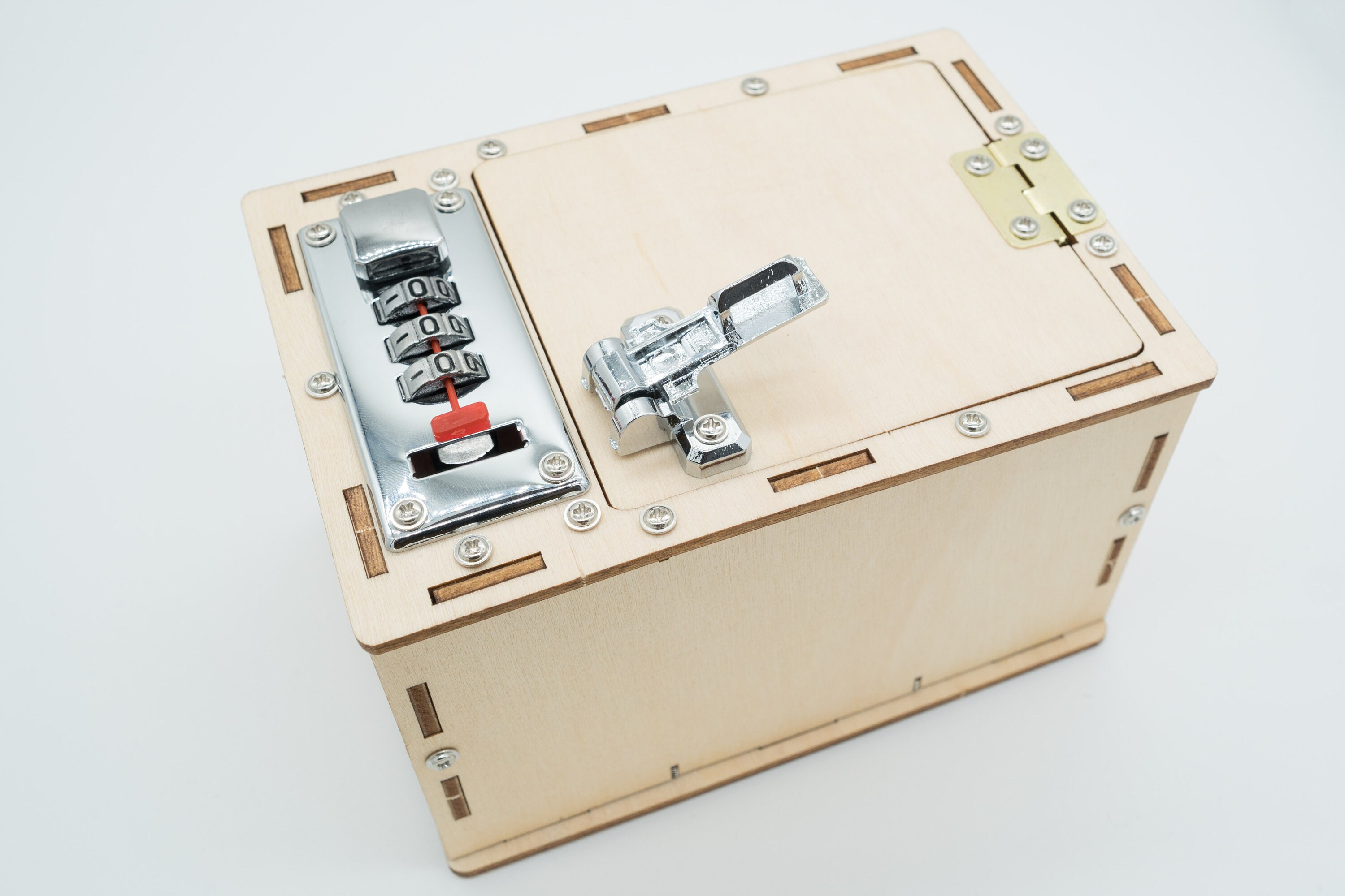 3D Wooden Assembly Safe Kit for Kids, Self Assembly Kit DIY, Wooden ...