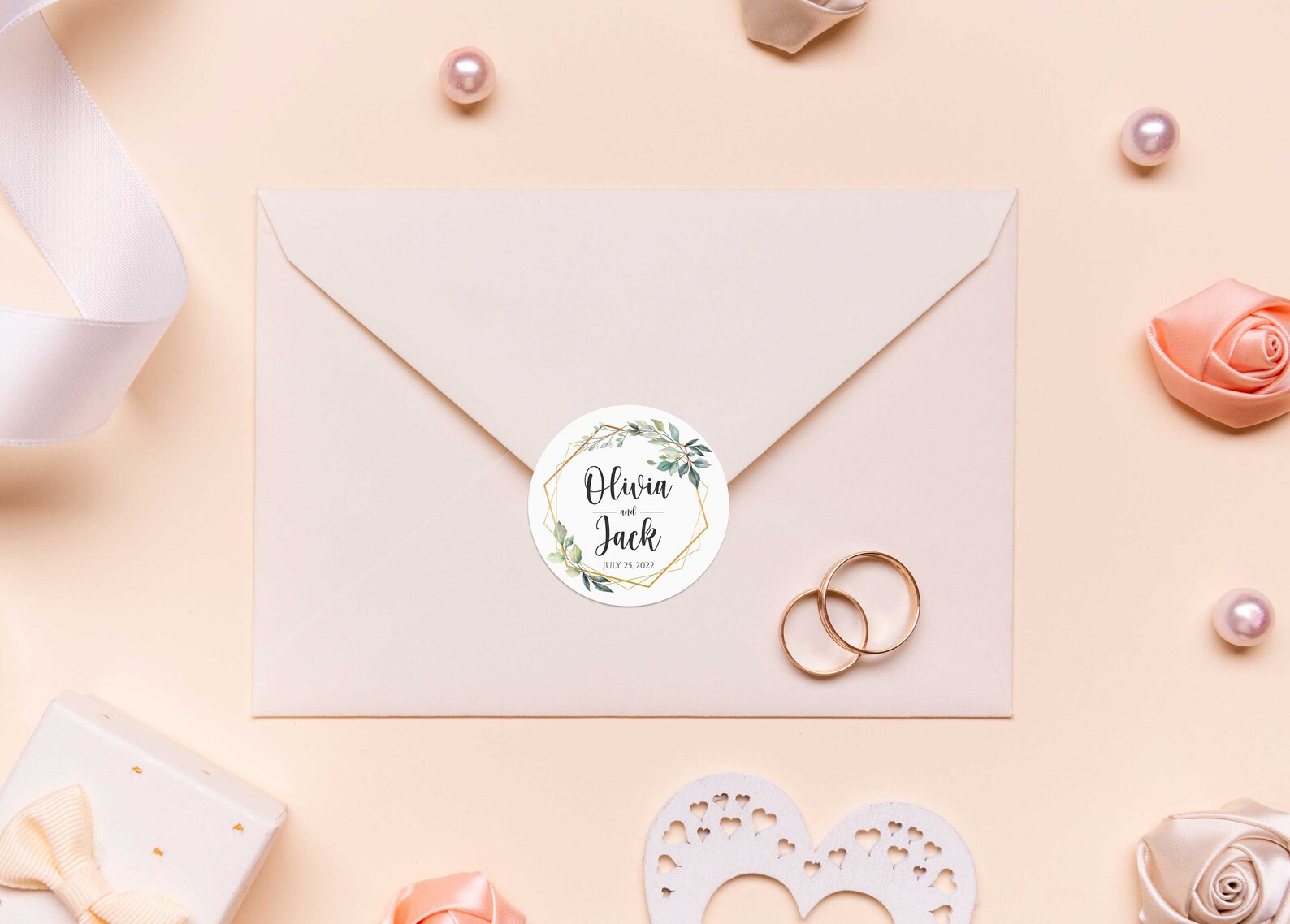 Wedding Favor Custom Stickers Round Wedding Stickers Wedding | Etsy