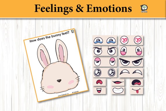 Easter Busy Book Printable Emotions Chart Toddler Feelings - Etsy