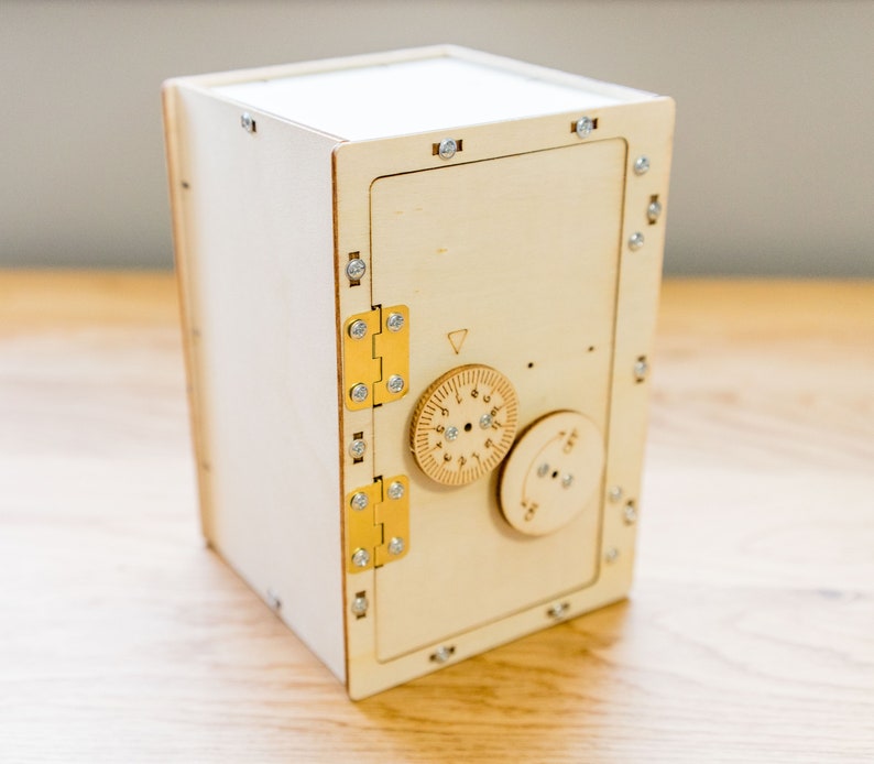 3D Wooden Safe Kit for Kids, Kids DIY Craft Kit, Self Assembly Wood ...