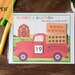 Farmer's Truck Counting Busy Book, Busy Binder Printable, Busy Book ...