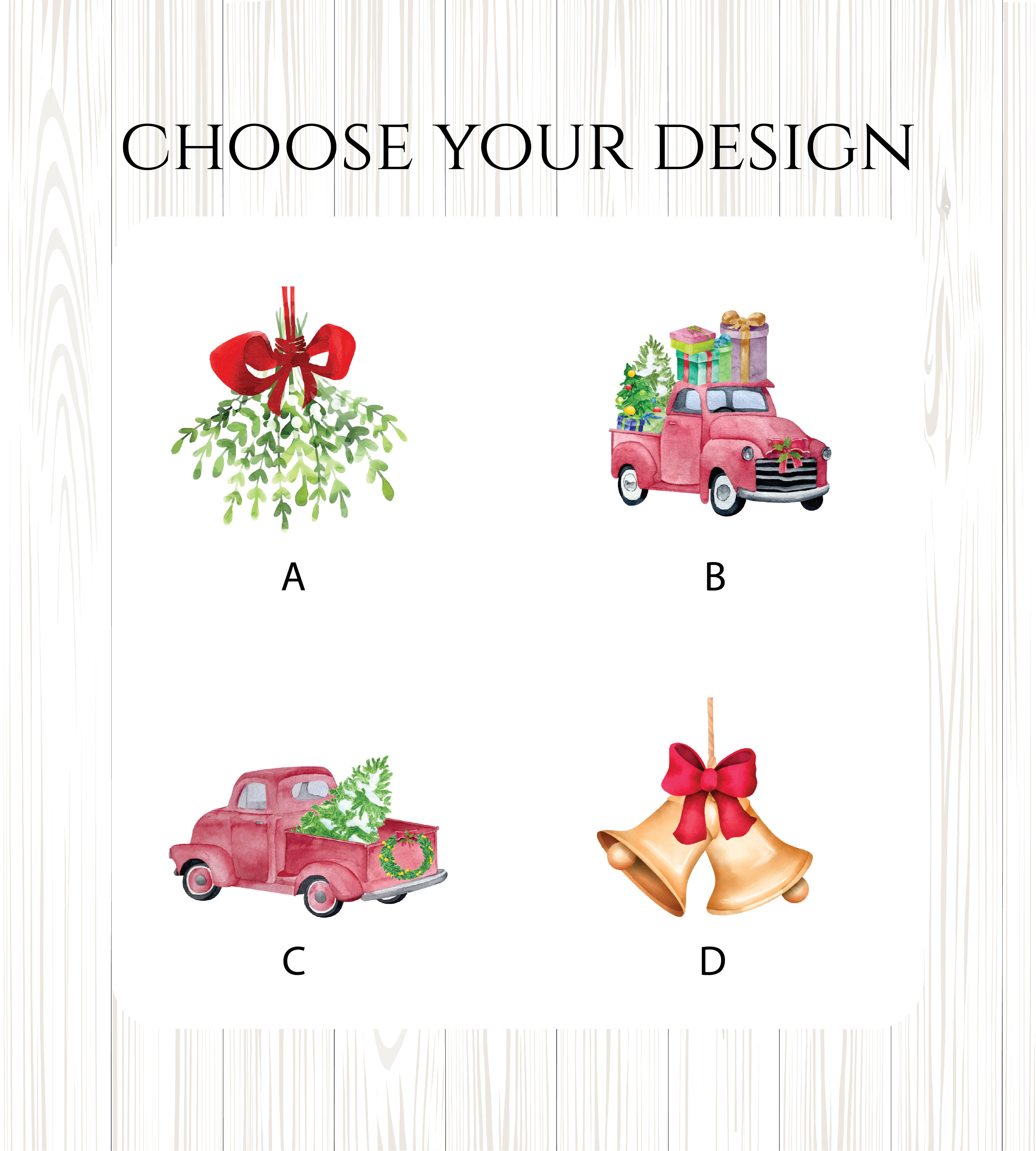 Personalized Christmas Return Address Labels, Christmas Tree Address ...