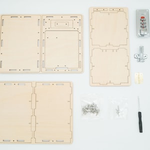 3D Wooden Assembly Safe Kit for Kids, Self Assembly Kit DIY, Wooden ...