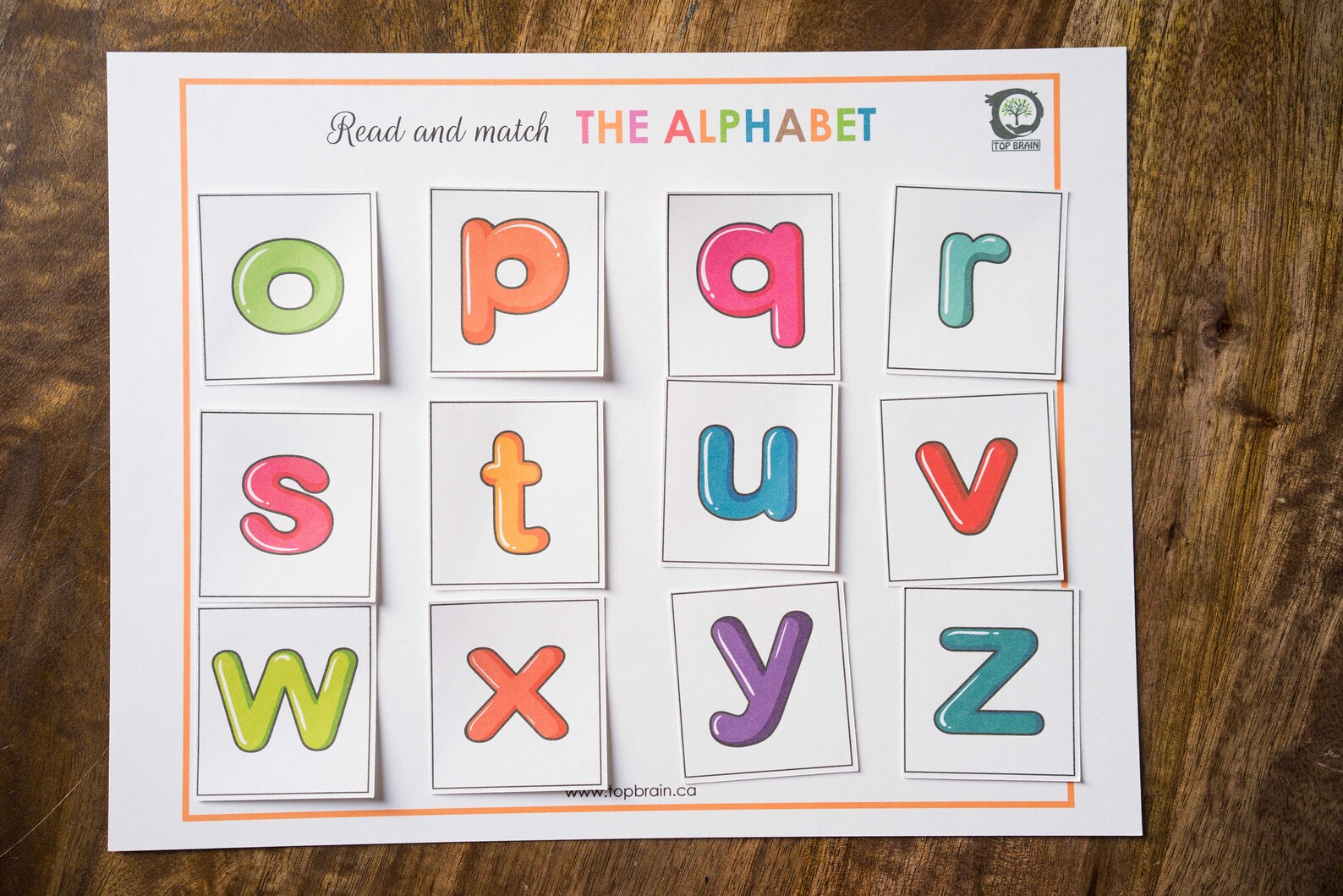 Alphabet Matching Busy Binder Quiet Book Alphabet Worksheet - Etsy Canada