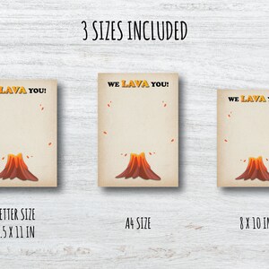 Handprint Art Craft, WE LAVA YOU, Valentine's Day Art, Mother's Day ...