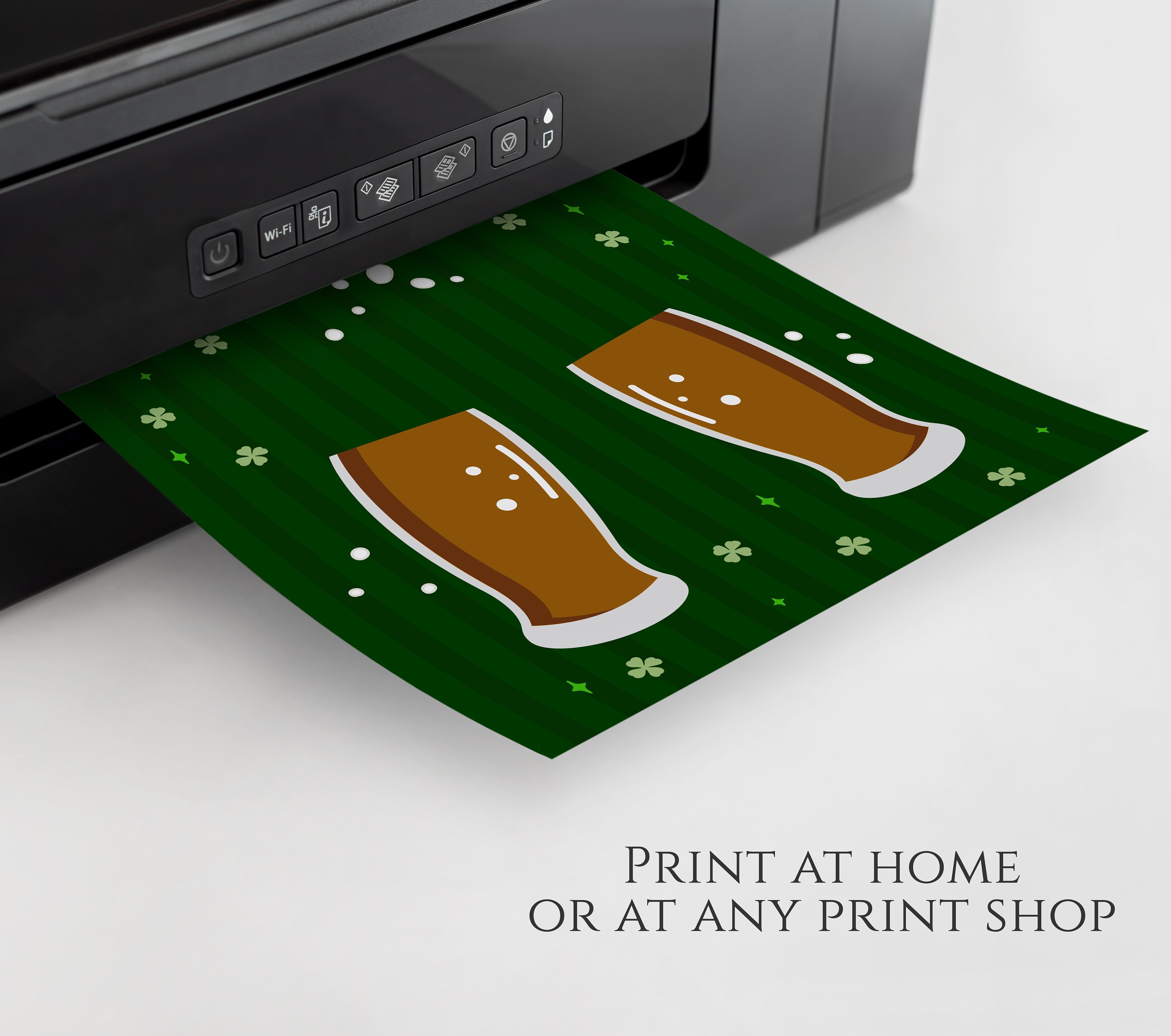 St. Patrick's Day Handprint & Footprint Art for Kids Set of 8 Downloads ...