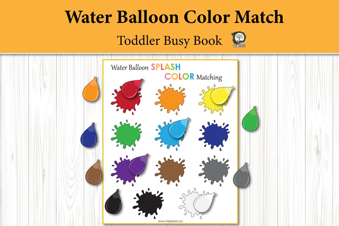 Kids Activity Color Matching, Color Activity, Learning Colors, Toddler ...