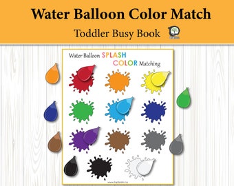 Matching Game Preschool Worksheets Match the Colors Homeschool ...
