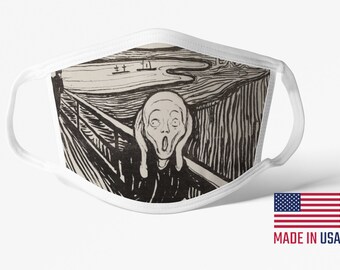 Munch Scream Mask - Etsy
