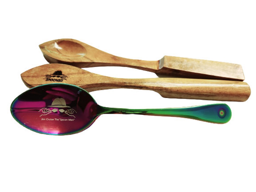 Musical Spoons Bundle (musical Wooden Spoons & Musical Metal Spoons) - Etsy