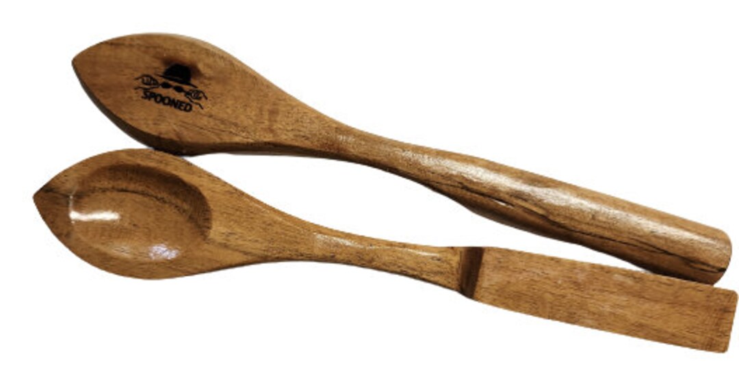 Acacia Wood Musical Spoons – Irish Percussion Instrument - Etsy