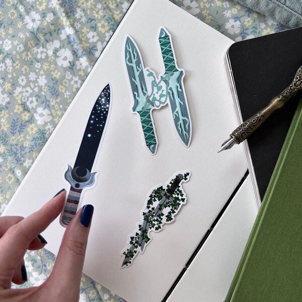Sword Stickers - Etsy