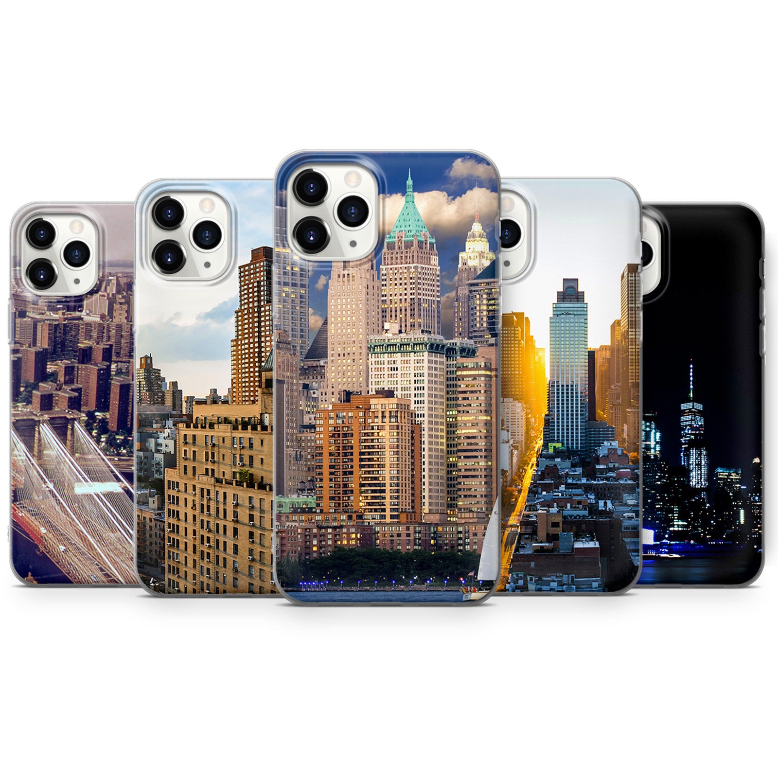 New York City Phone Case NYC landscape Aesthetic Cover Fits | Etsy