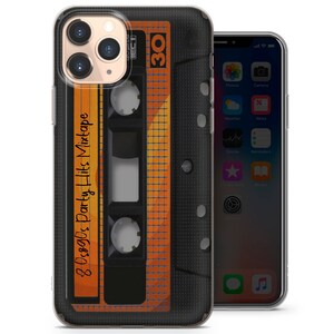 Personalized Retro Cassette Phone Case, Old Tape Cover - Fits iPhone 7 ...