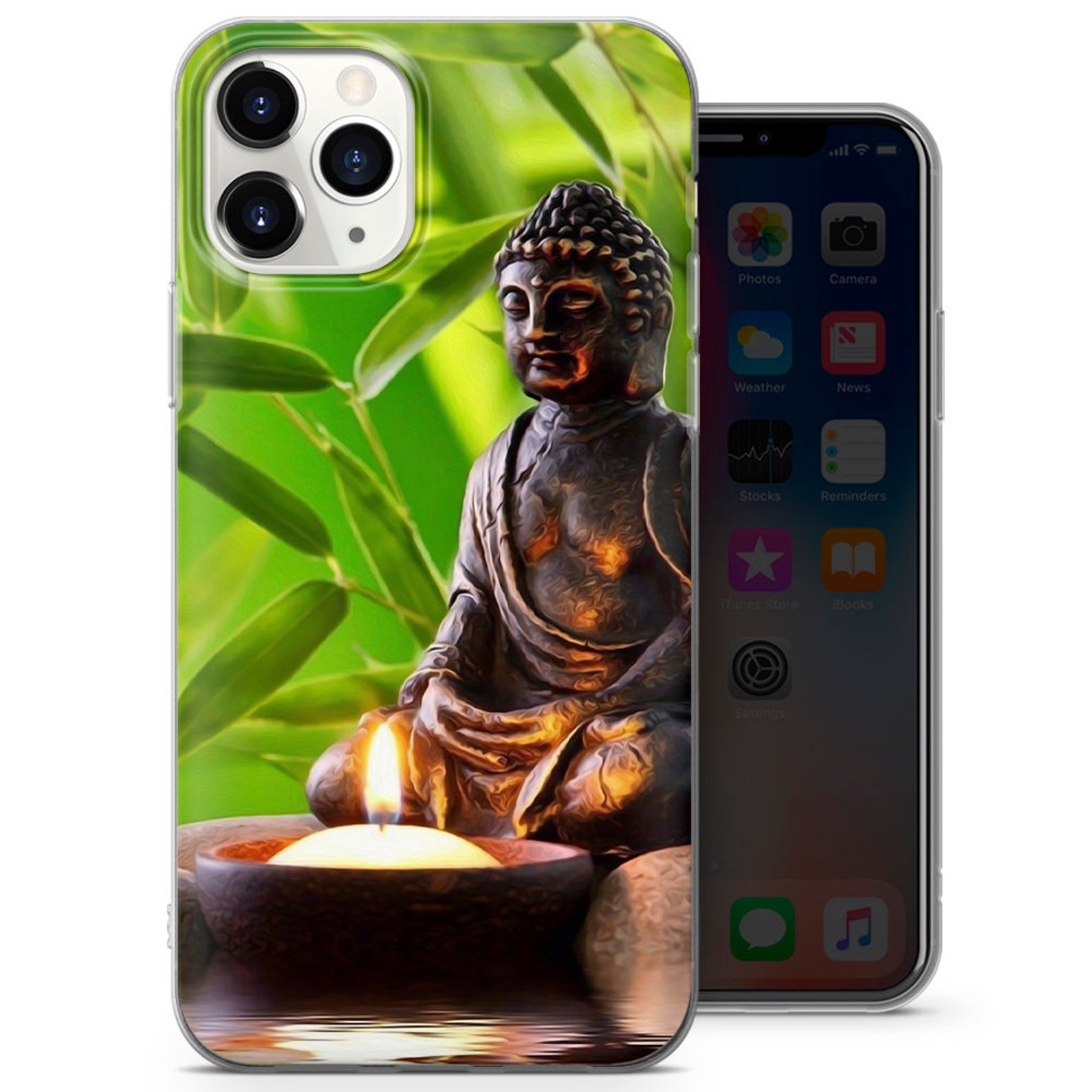 Buddha Phone Case, Buddhism, Aesthetic Harmony Cover - Fits iPhone ...