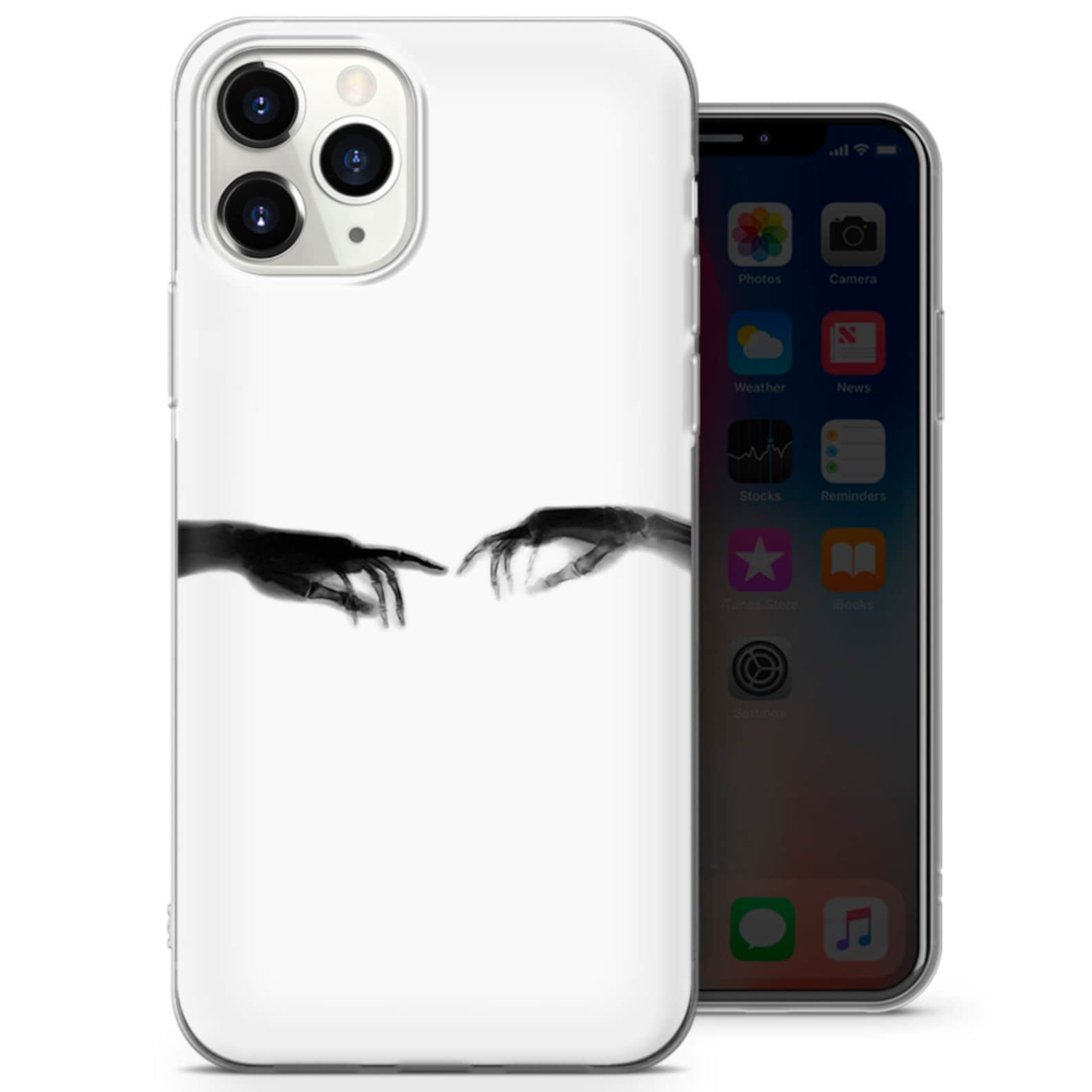 X-ray Phone Case Aesthetic Skeleton Black and White Xray - Etsy