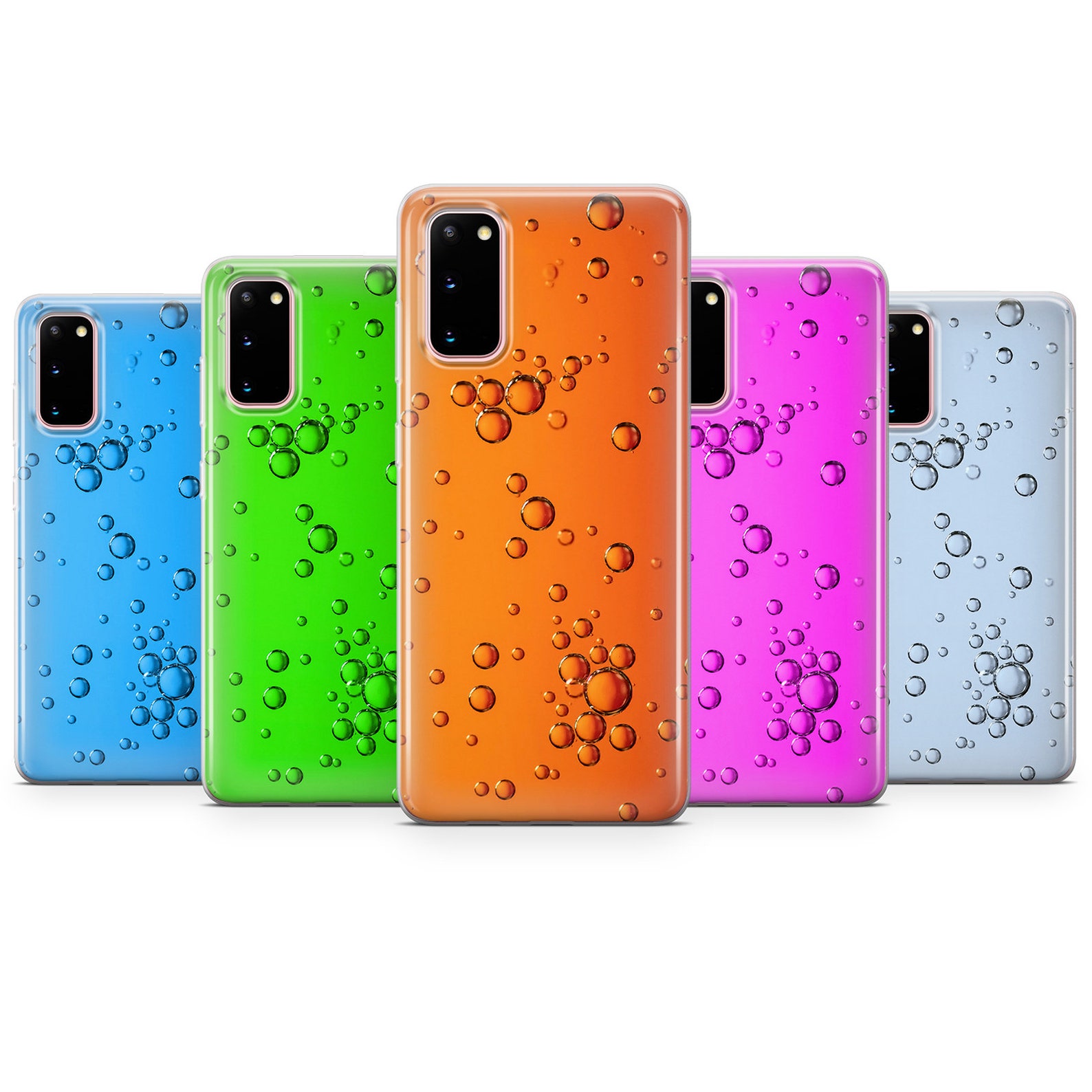 Bubbles Phone Case Colorful Bubble Pattern Phone Cover Fits - Etsy