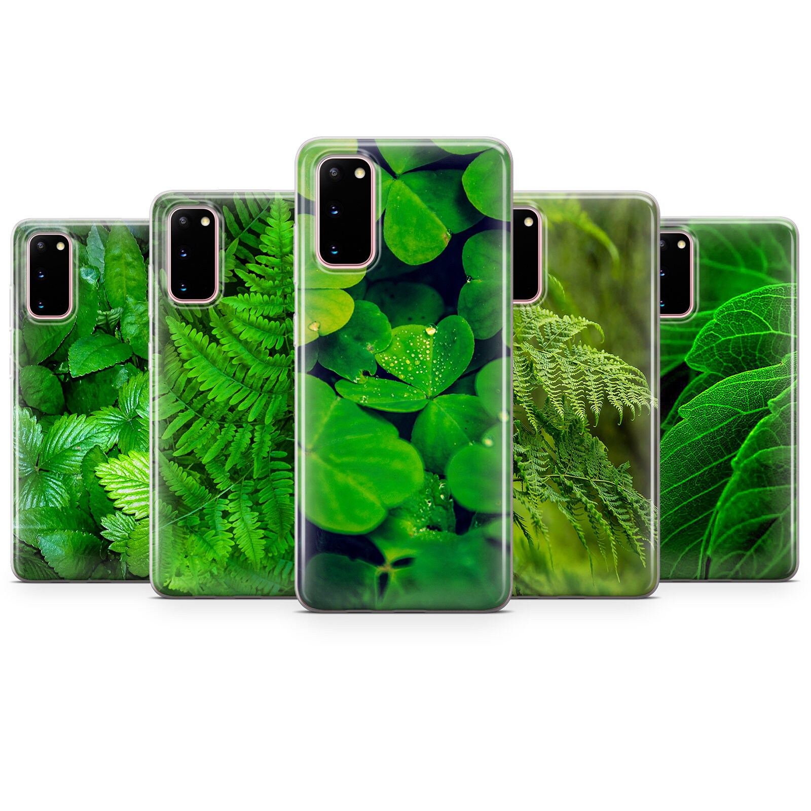 Lush Green Phone Case Fern Forest Jungle Shamrock Fits | Etsy