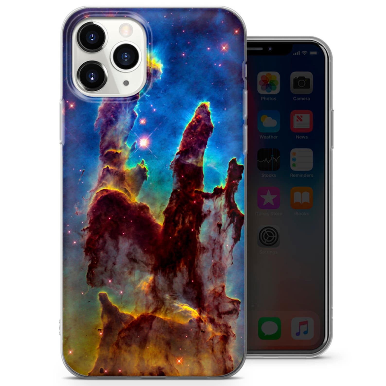 Space Phone Case, Universe, Stars, Galaxy, Cosmos Colorful Cover - Fits ...