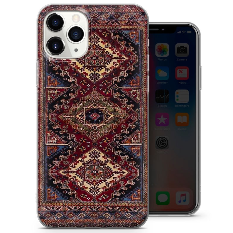 Persian Carpet Phone Case Oriental Rug Aesthetic Colorful | Etsy