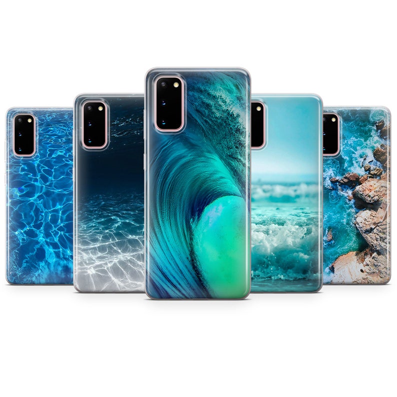 Ocean Waves Phone Case Sea Water Underwater Tropical Cover - Etsy