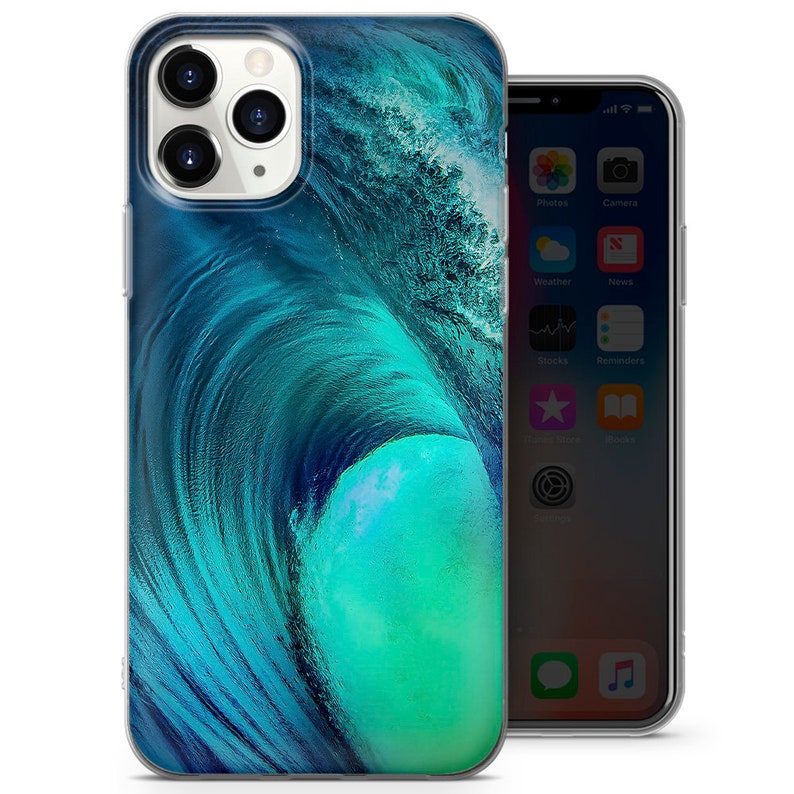 Ocean Waves Phone Case Sea Water Underwater Tropical Cover - Etsy