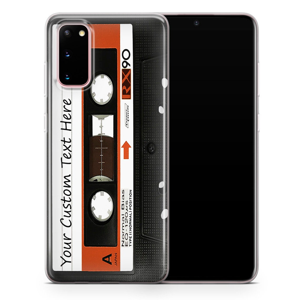 Personalized Retro Cassette Phone Case, Old Tape Cover - Fits iPhone 7 ...