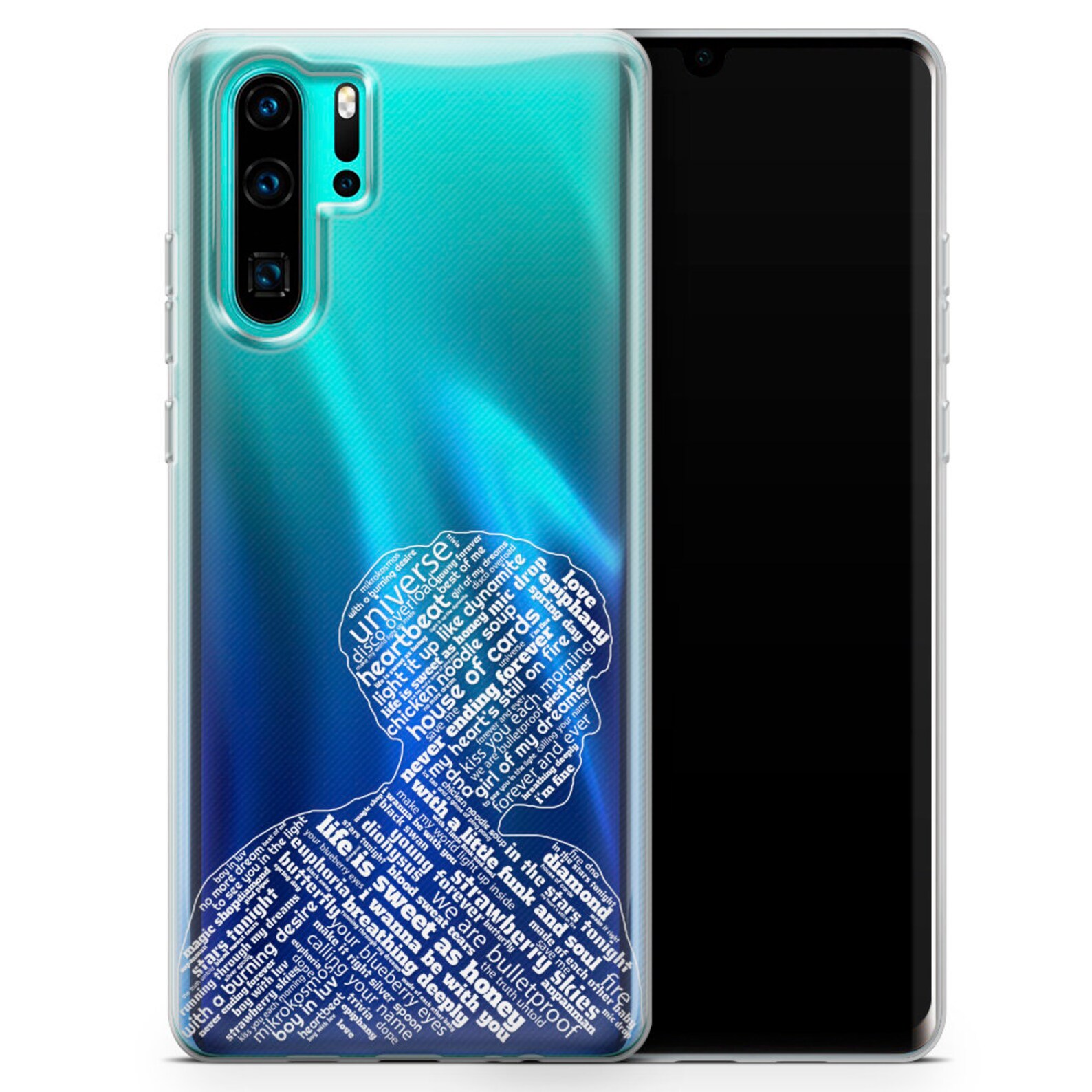 BTS Clear Phone Case Aesthetic Kpop Lyrics Line Art Cover - Etsy