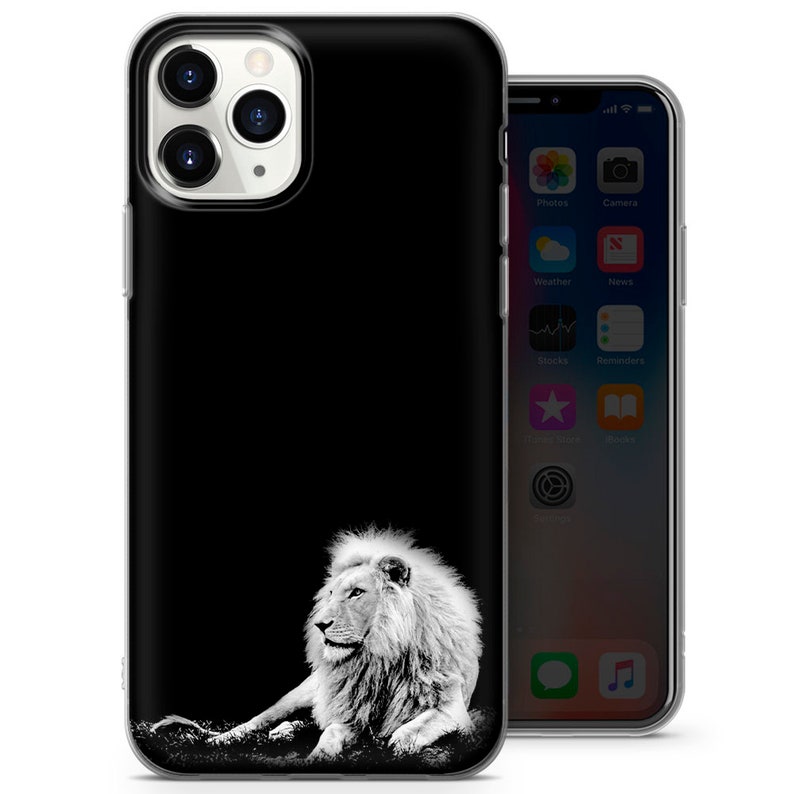 Lion Phone Case, King of the Jungle, Animal Cover - Fits iPhone 6, 7, 8 ...