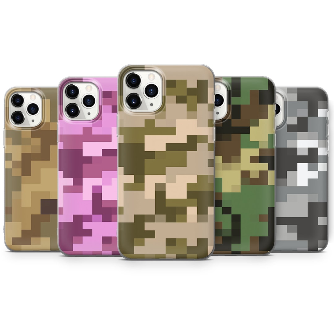 Camo Phone Case, Digital Camouflage, Military Pattern Cover | Fits ...