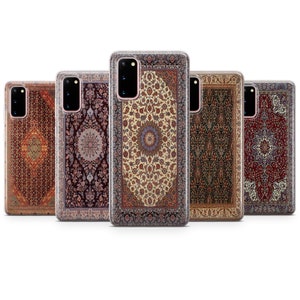 Persian Rug Phone Case, Oriental Carpet Cover, Aesthetic, Colorful ...