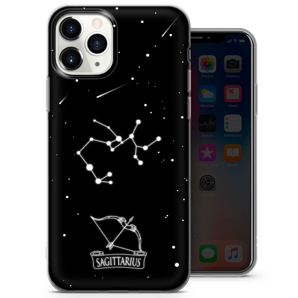 Sagittarius Phone Case, Zodiac Sign, Aesthetic Constellation Cover ...