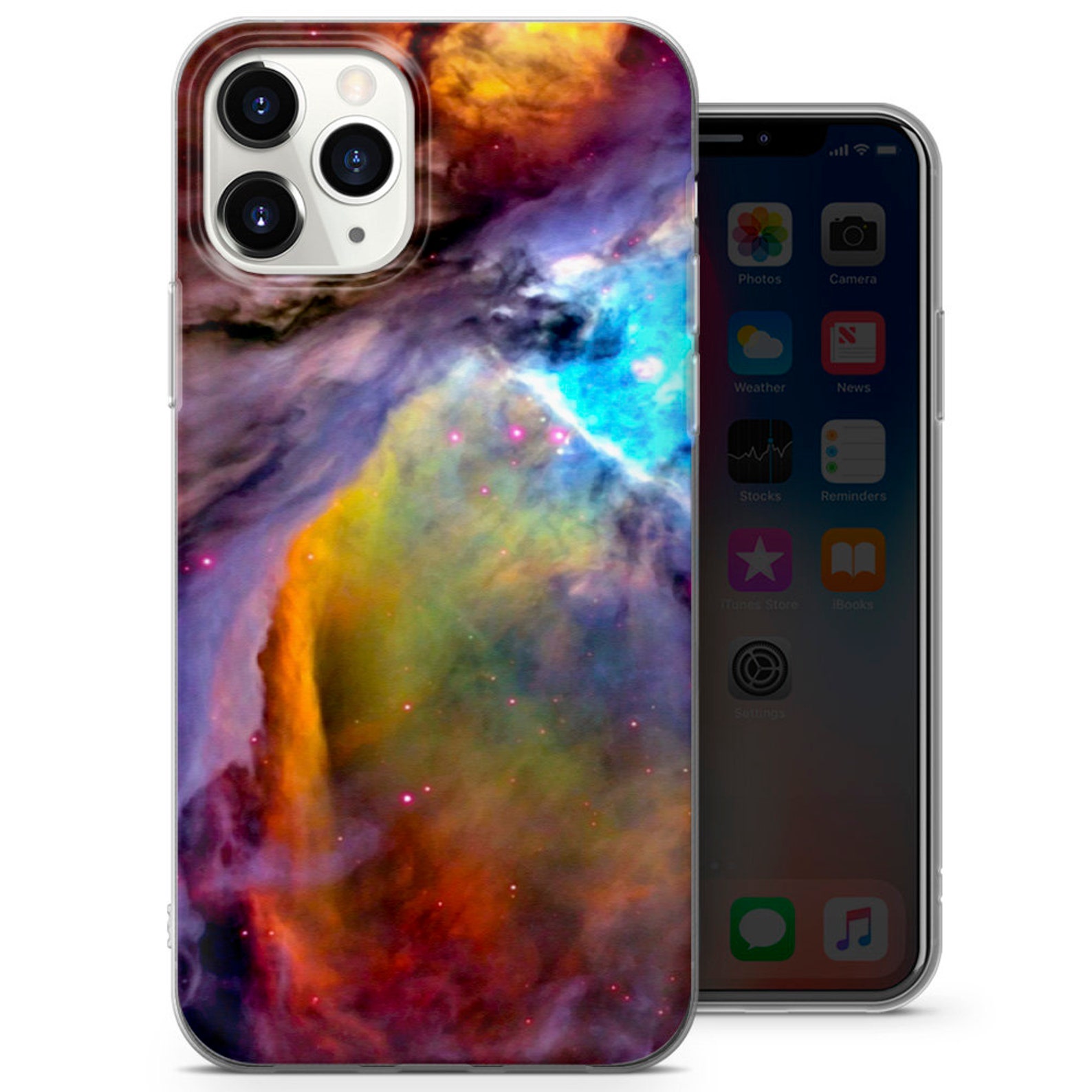 Space Phone Case, Universe, Stars, Galaxy, Cosmos Colorful Cover - Fits ...