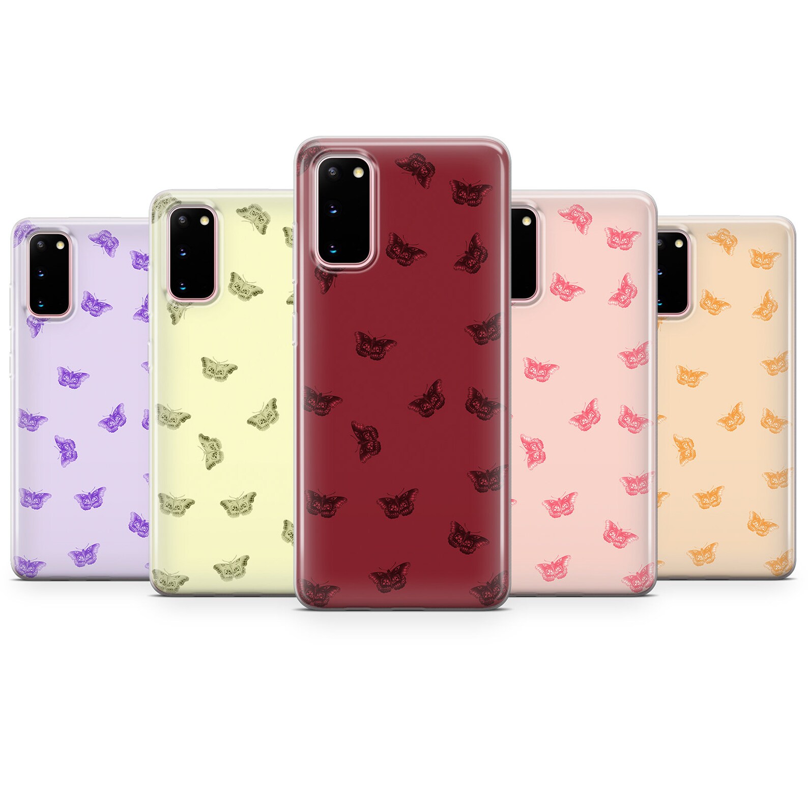 Butterfly Phone Case Stylish Butterflies Pattern Cover Fits | Etsy