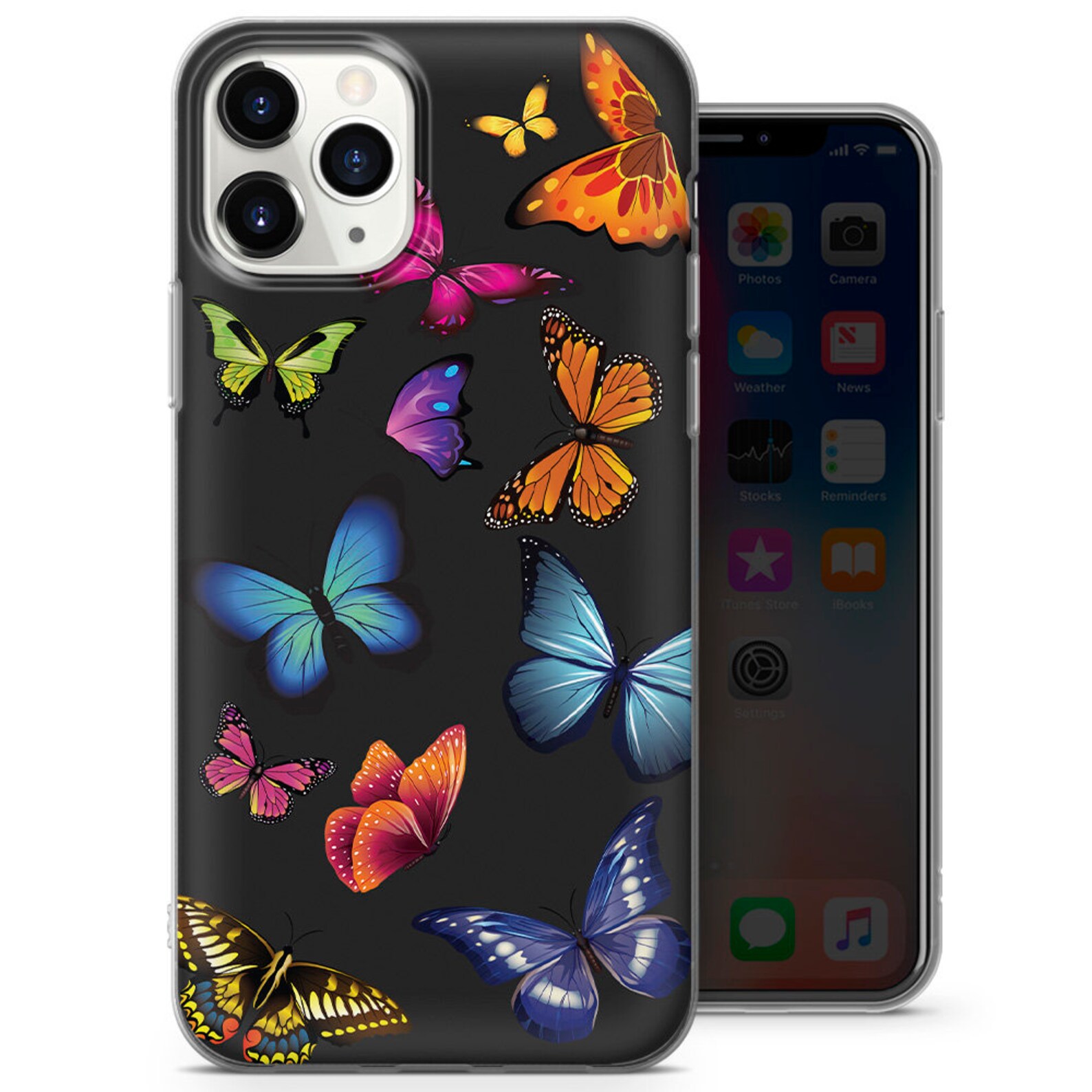 Butterfly Phone Case Cute Butterflies Pattern Cover Fits - Etsy