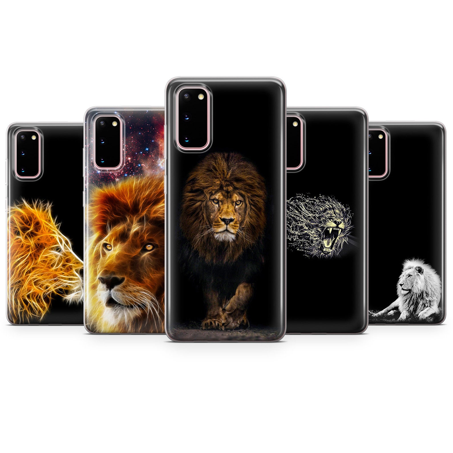 Lion Phone Case, King of the Jungle, Animal Cover - Fits iPhone 6, 7, 8 ...