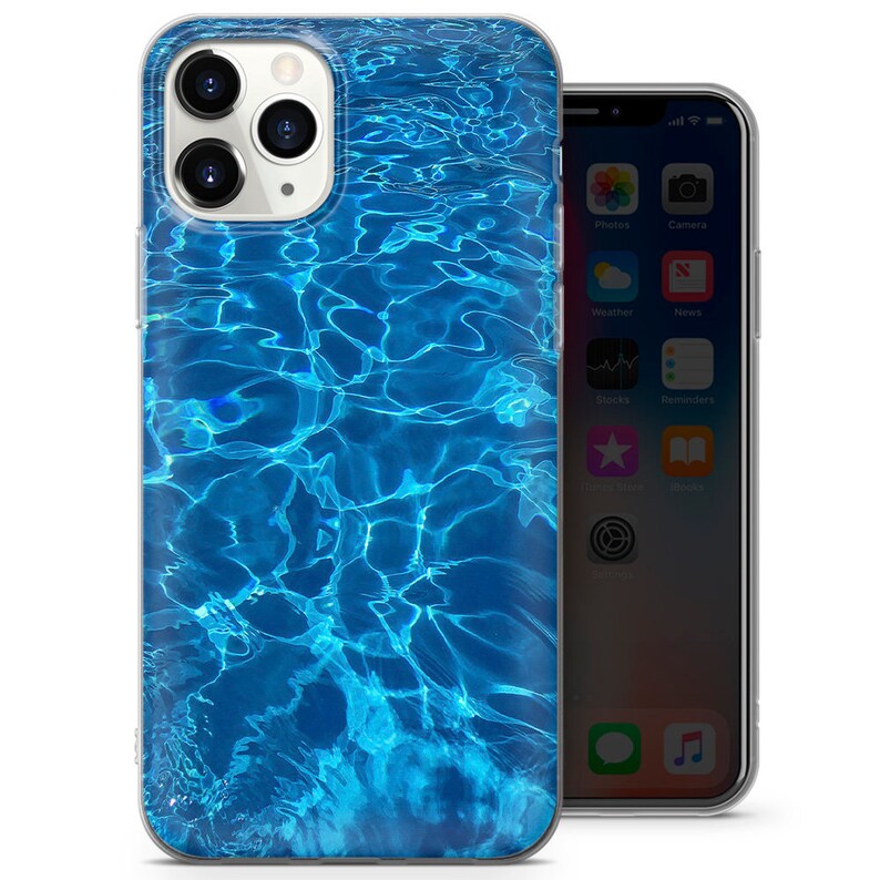 Ocean Waves Phone Case Sea Water Underwater Tropical Cover - Etsy