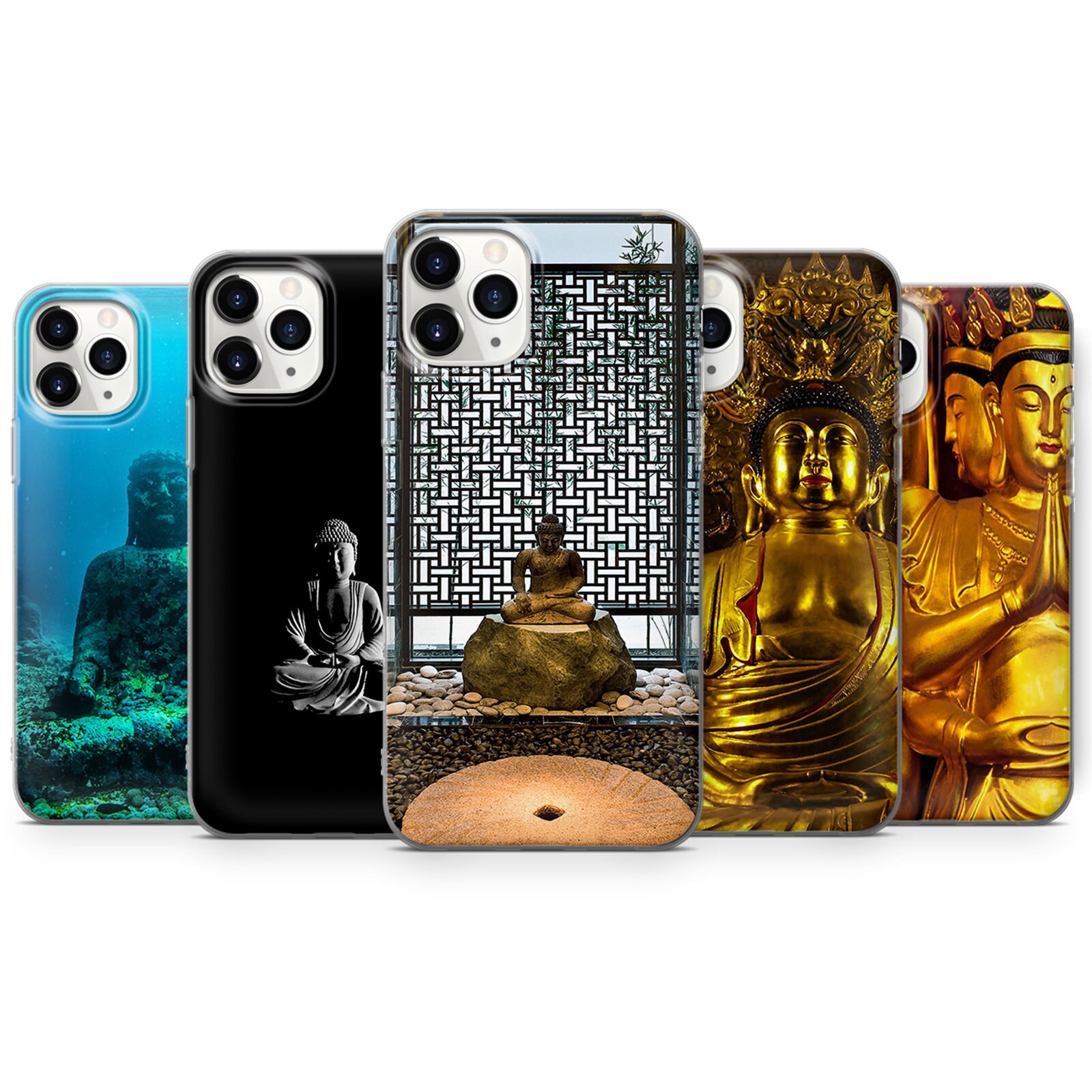 Buddha Phone Case Buddhism Aesthetic Harmony Phone Cover | Etsy
