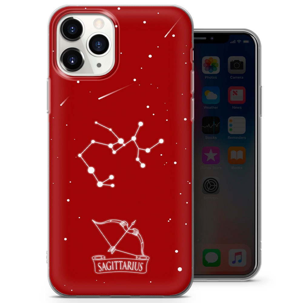 Sagittarius Phone Case, Zodiac Sign, Aesthetic Constellation Cover ...