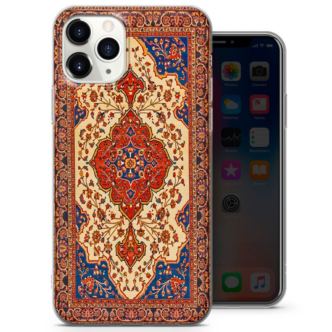 Oriental Carpet Phone Case Persian Rug Aesthetic Colorful - Etsy UK