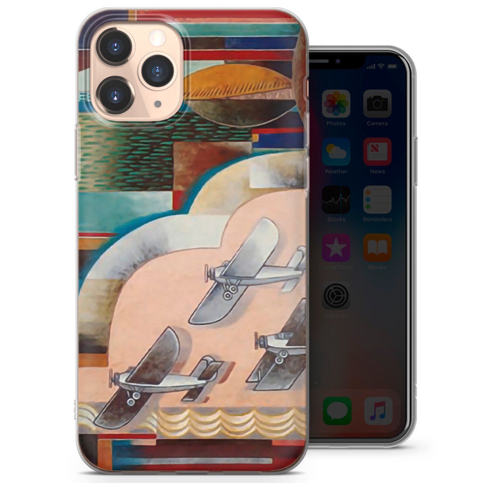 Art Deco Phone Case, Classic Oil Painting, Aesthetic Phone Cover - Fits ...
